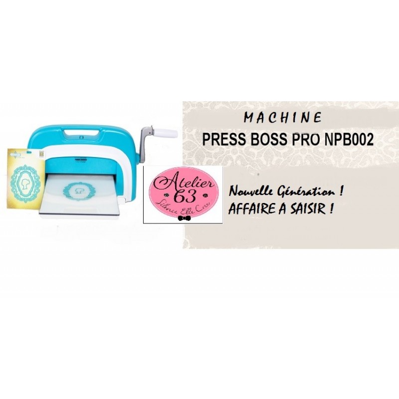 Machine de Découpe Universelle "Press Boss Pro" A4 avec Accessoires ...