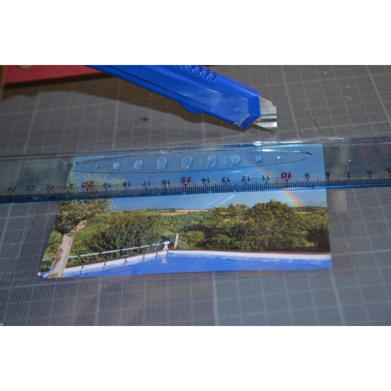 Feuille transparente plastique épais 0.25 micron, A4 (vendue à l'unité ...