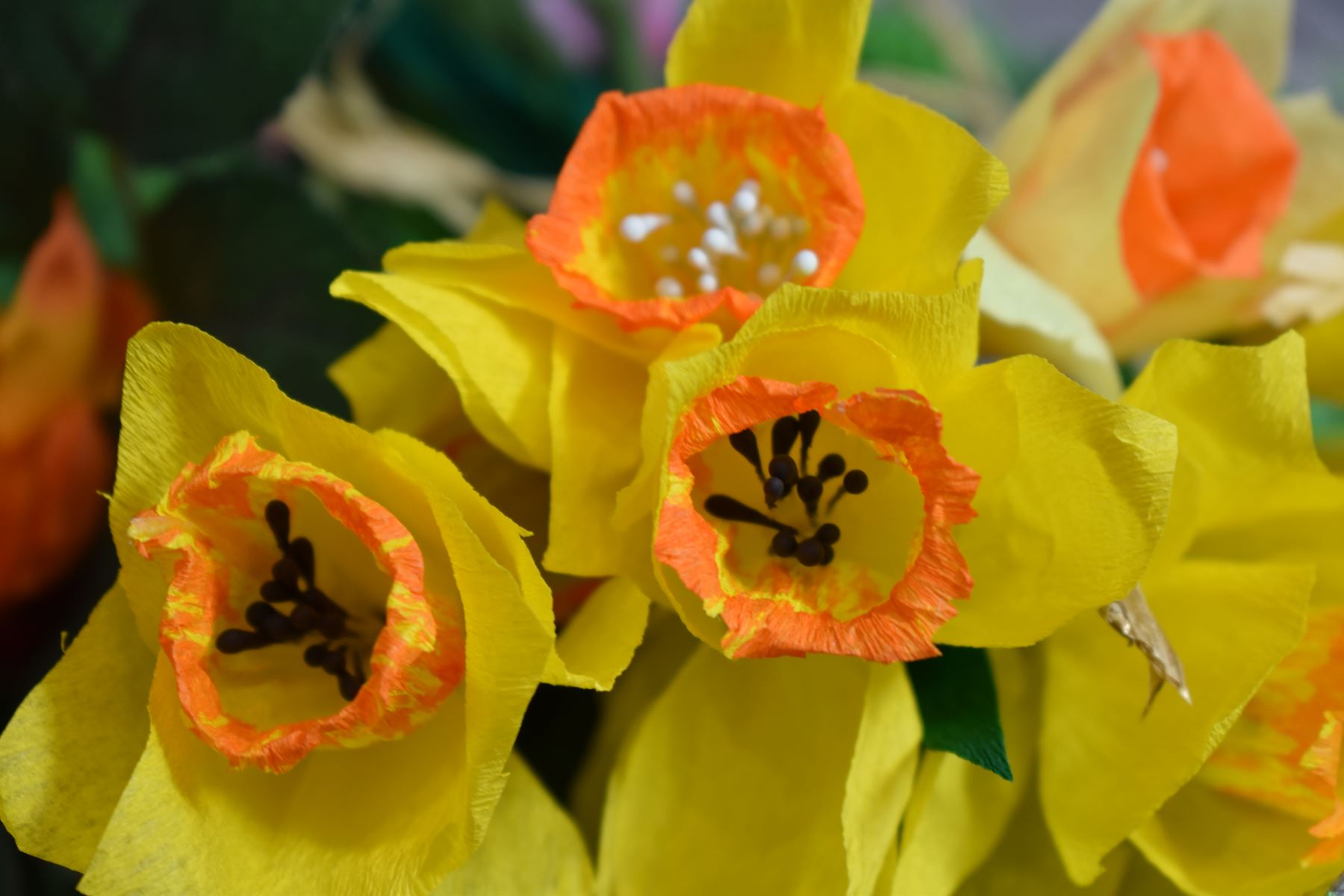 ATELIER HOME DECO - PAPIER SCRAP DECO : COMMENT FABRIQUER UN BOUQUET DE ...