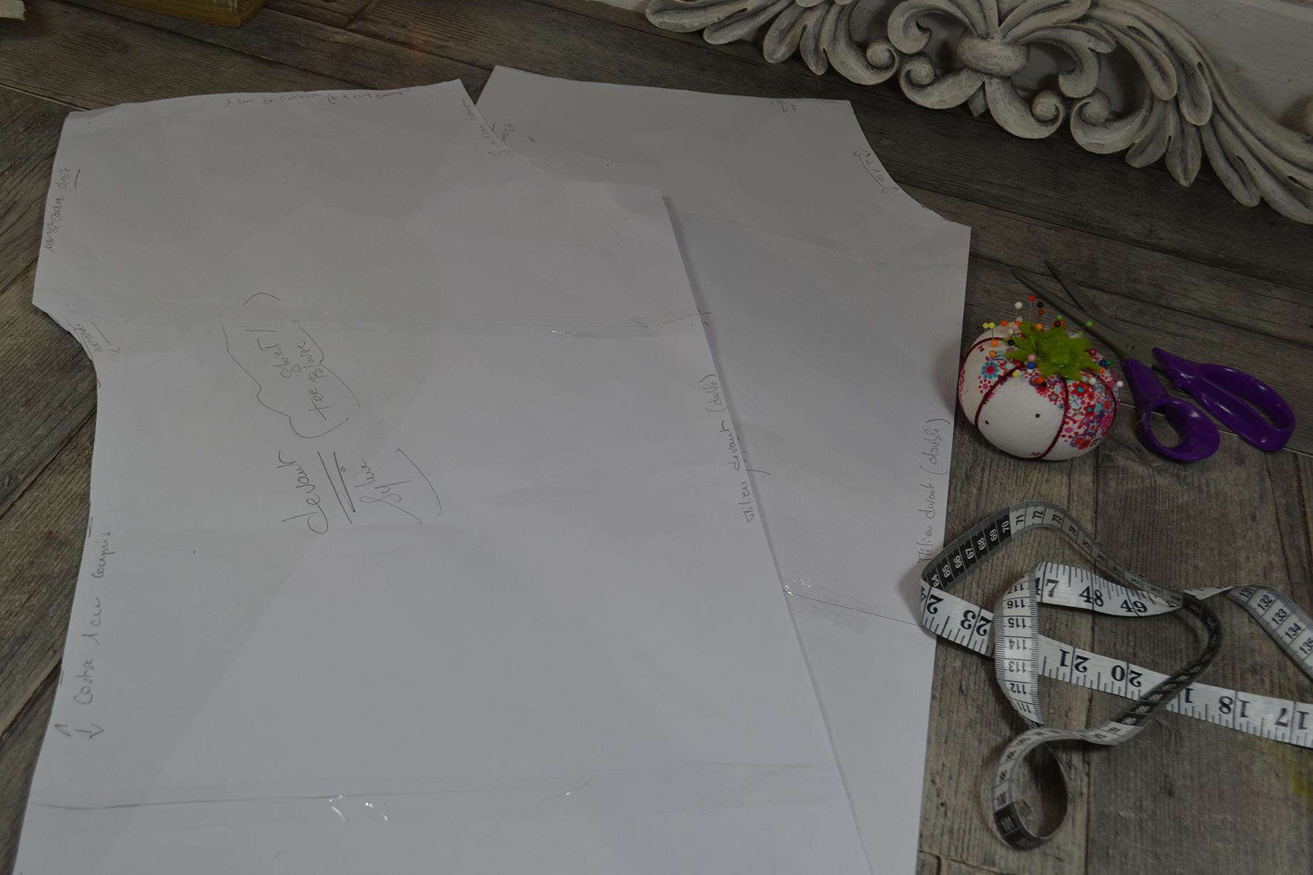 Atelier COUTURE FACILE : Réaliser un PATRON en PAPIER à partir d'un ...